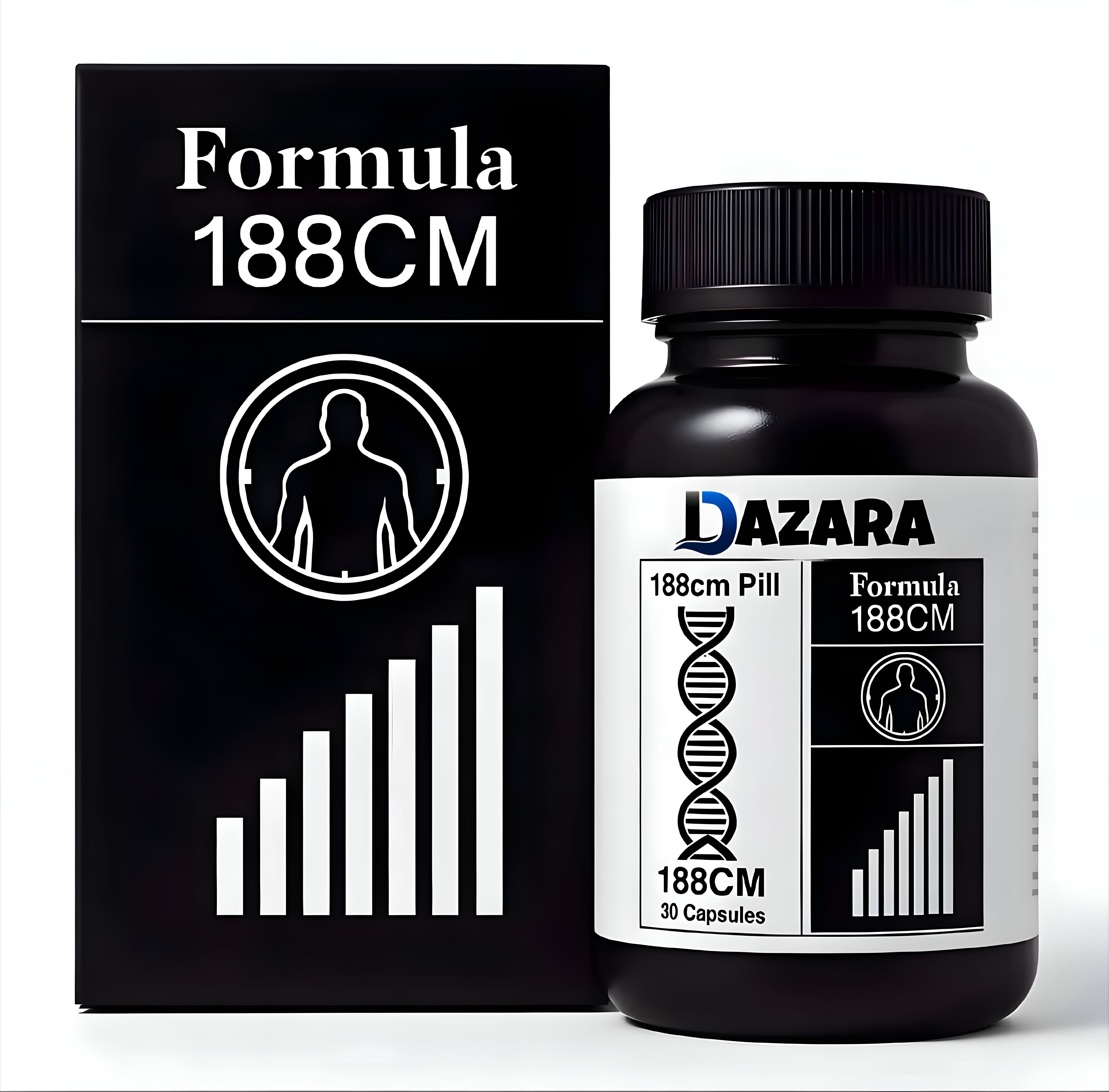 Formula 188cm Capsule | 1 month Course 05-10 Cm Height Growth at any a ...